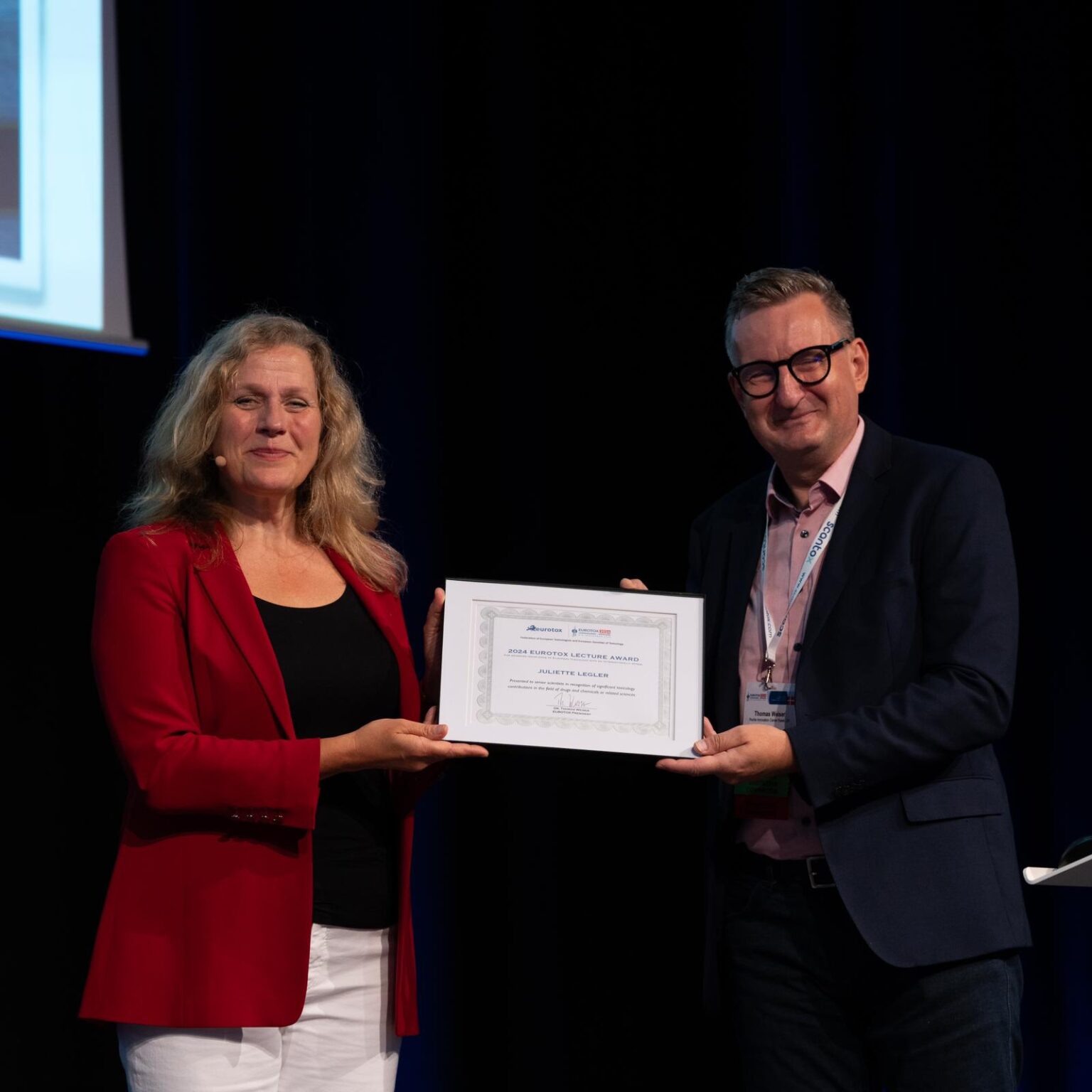 Momentum | Juliette Legler wins EUROTOX 2024 Lecture Award